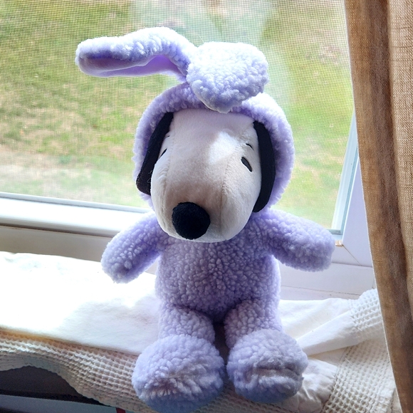 Hallmark | Toys | Hallmark Peanuts Plush Snoopy Easter Bunny Rabbit By ...